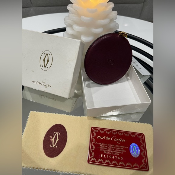 Cartier | Bags | Vintage Cartier Coin Purse With Cartier Box Cloth And ...